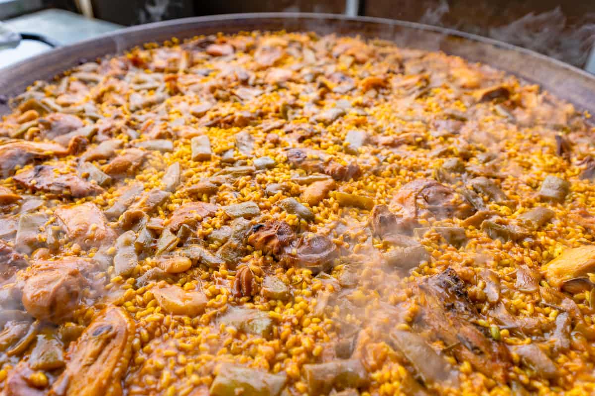 Paella de 46 cm para cuantas personas: Raciones | La Fallera