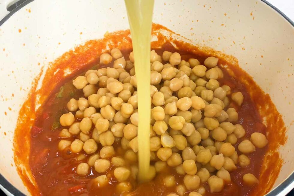 Garbanzos con Arroz: Receta de la Abuela fácil | La Fallera